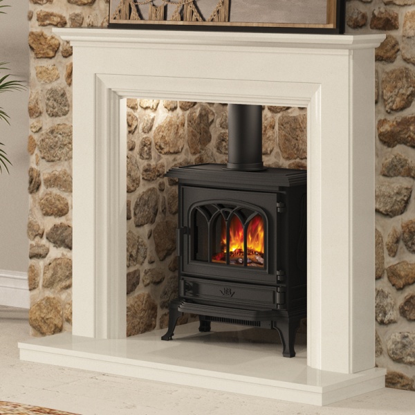 Elgin & Hall Odella Inglenook Marble Fireplace | Flames.co.uk