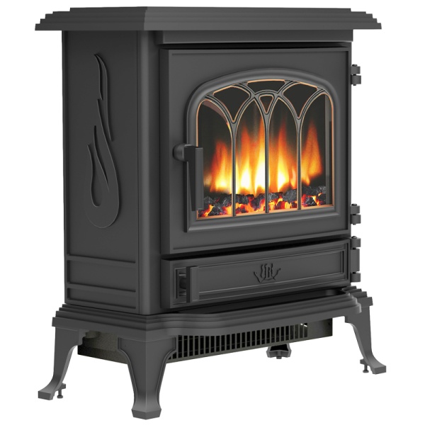 British Fires Hinton Cast Iron Electric Stove | Flames.co.uk