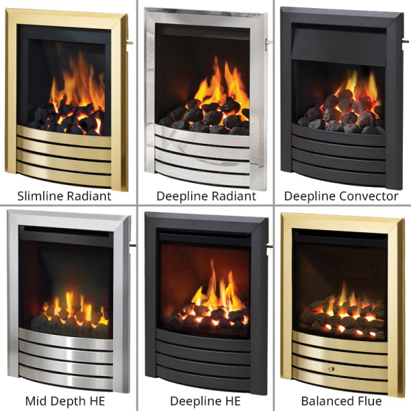 FLARE Design Gas Fire | Flames.co.uk