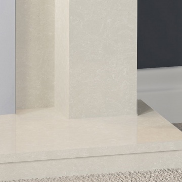 FLARE Isabelle Marble Fireplace | Flames.co.uk