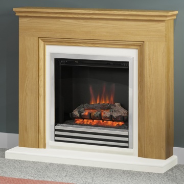 FLARE Collection by Be Modern Stanton Electric Fireplace Suite | Flames ...