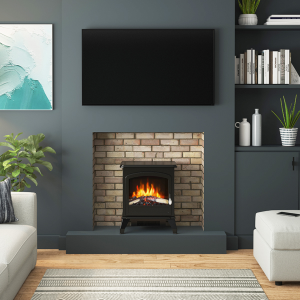 FLARE Trowpoint Electric Stove | Flames.co.uk