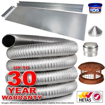 Complete Wood Burning Stove Installation Package – Choice of Stove ...