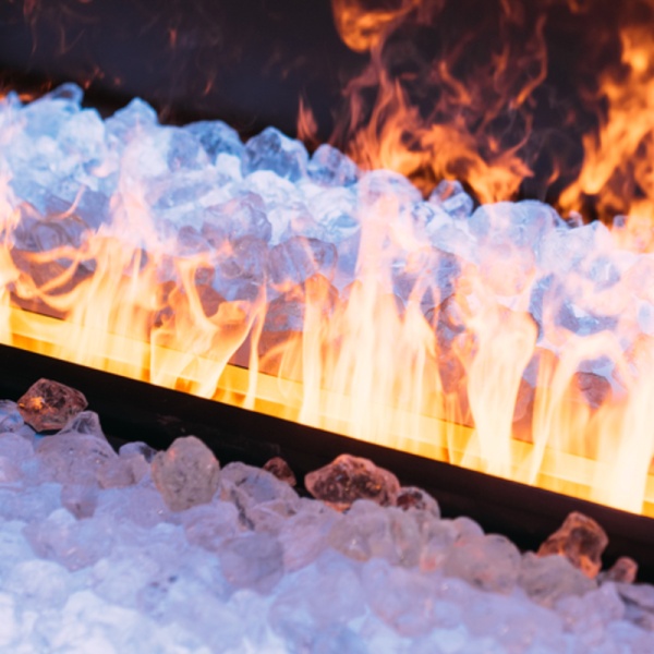 Faber e-MatriX Mood 800-500 I 1-Sided Electric Fireplace | Flames.co.uk
