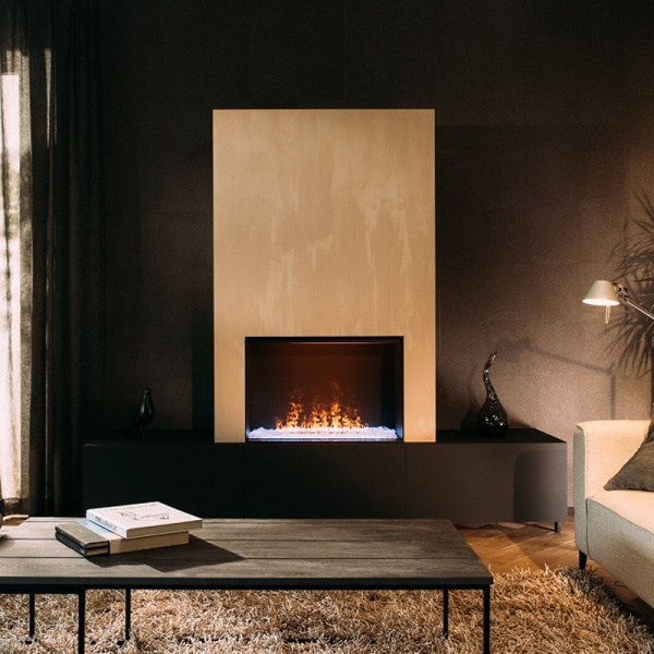 Faber e-MatriX Mood 800-500 I 1-Sided Electric Fireplace | Flames.co.uk