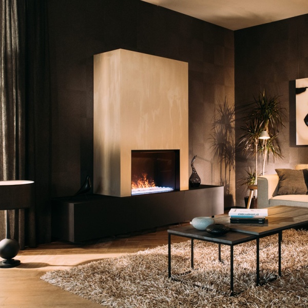Faber e-MatriX Mood 800-500 I 1-Sided Electric Fireplace | Flames.co.uk
