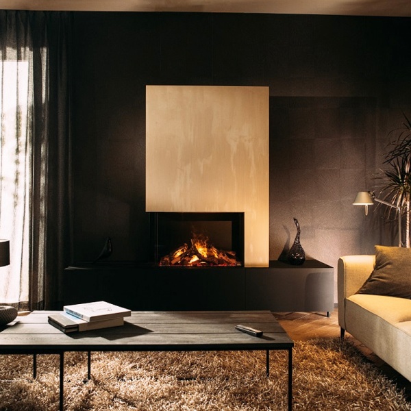Faber e-MatriX Mood 800-500 II 2-Sided Electric Fireplace | Flames.co.uk