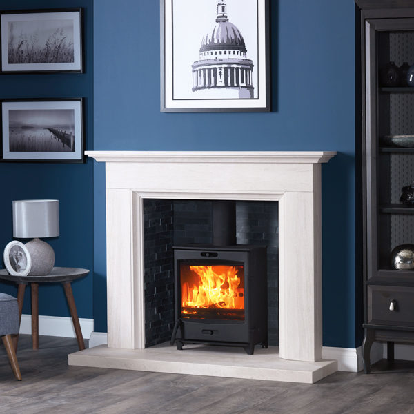 Fireline FQ5W Wide 5kW Multi-Fuel Stove | Flames.co.uk