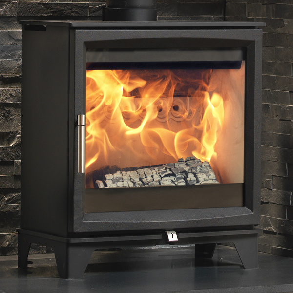 Fireline Woodtec 5XW Extra Wide Wood Burning Stove | Flames.co.uk