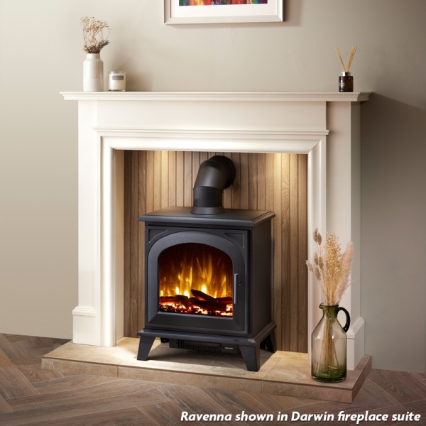 Firetti Ravenna Electric Stove | Flames.co.uk