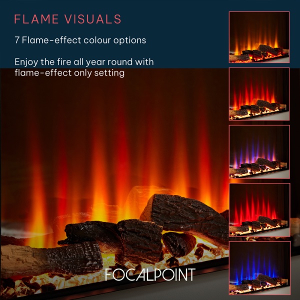Focal Point Ennolux 1500 LCD Electric Fire UK | Flames.co.uk