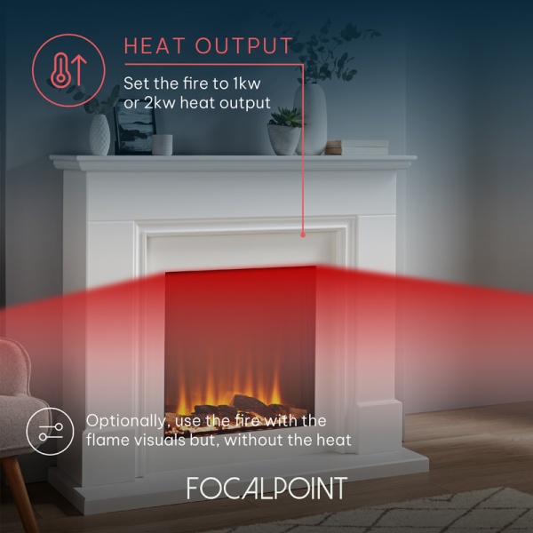 Focal Point Ennolux 1500 LCD Electric Fire UK | Flames.co.uk