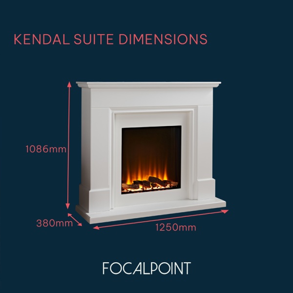Focal Point Ennolux 1500 LCD Electric Fire UK | Flames.co.uk