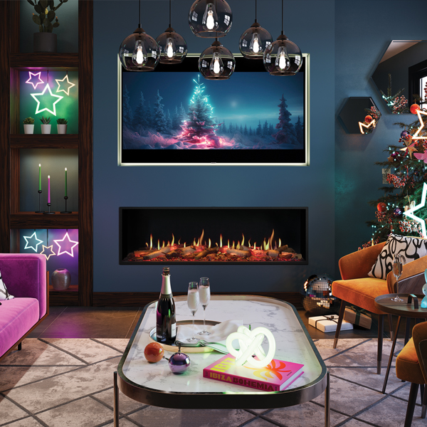 Onyx Fusion 150RW LCD Electric Fire | Flames.co.uk