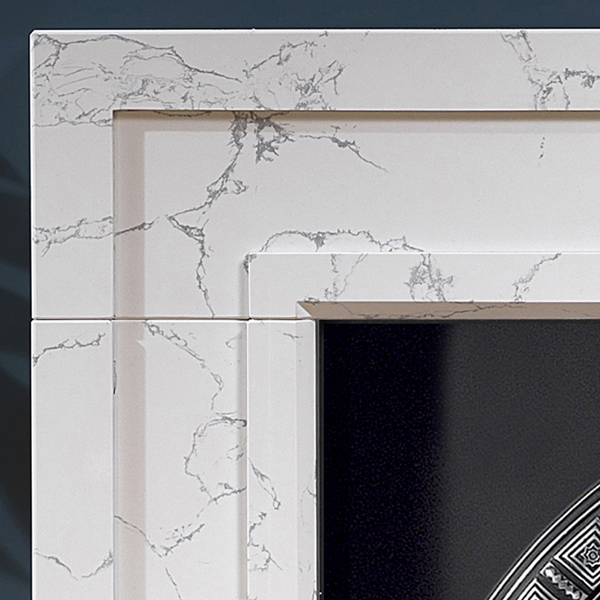 Gallery Durrington Marble Fireplace Suite | Flames.co.uk