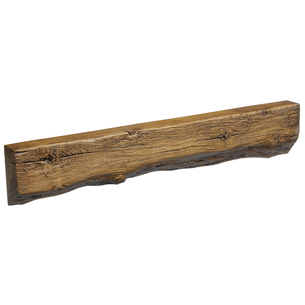 Gallery Geocast Dark Oak Effect Fireplace Beam | Flames.co.uk