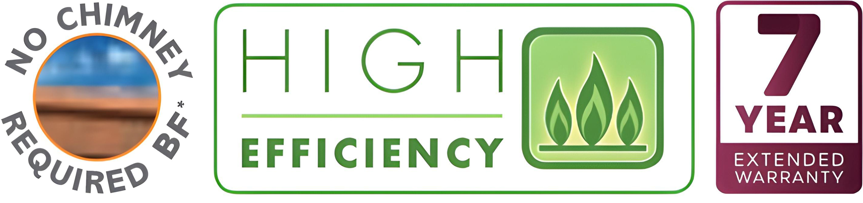 Gazco Logic HE Winchester Balanced Flue Gas Fire | Flames.co.uk