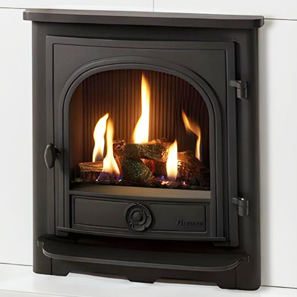 Gazco Logic HE Stockton Convector Gas Fire | Flames.co.uk
