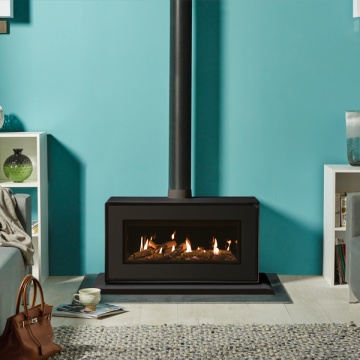 Gazco Studio 2 Duplex Double Sided Balanced Flue Gas Fire | Flames.co.uk