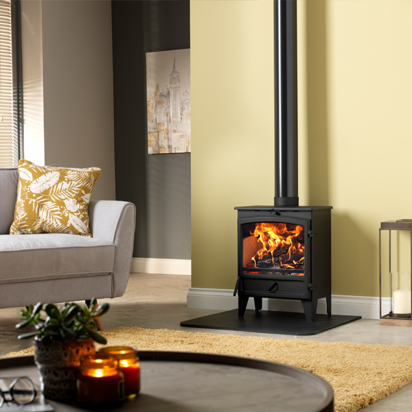 Go Eco 5kW Highline Plus Wide Multi-Fuel Stove | Flames.co.uk