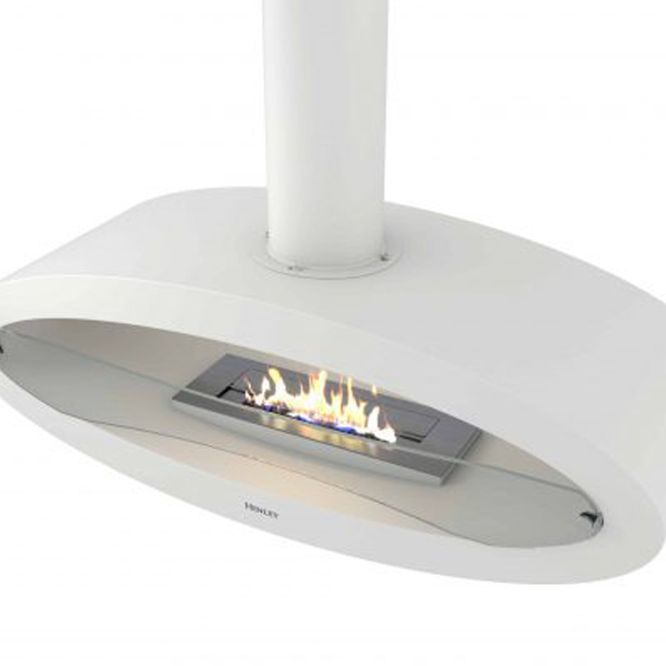 Henley Budapest Ceiling Hung Bioethanol Fire | Flames.co.uk