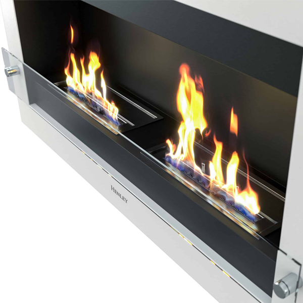 Henley Oslo 900 Wall Mounted Bioethanol Fire | Flames.co.uk
