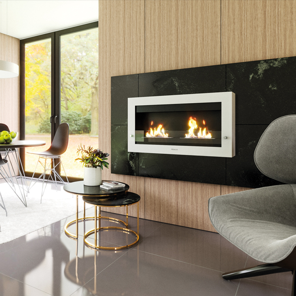 Henley Oslo 900 Wall Mounted Bioethanol Fire | Flames.co.uk