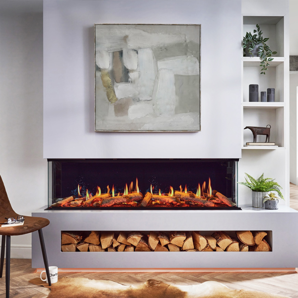 Onyx Fusion 150RW LCD Electric Fire | Flames.co.uk