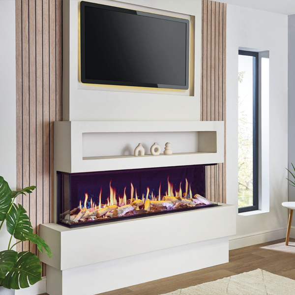 Onyx Fusion 150RW LCD Electric Fire | Flames.co.uk