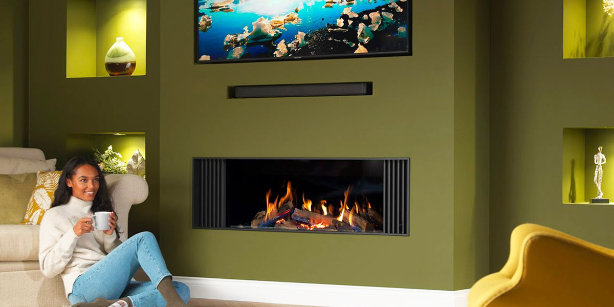 Media Walls - Combining a Fireplace with your TV to create a stunning feature | Flames.co.uk