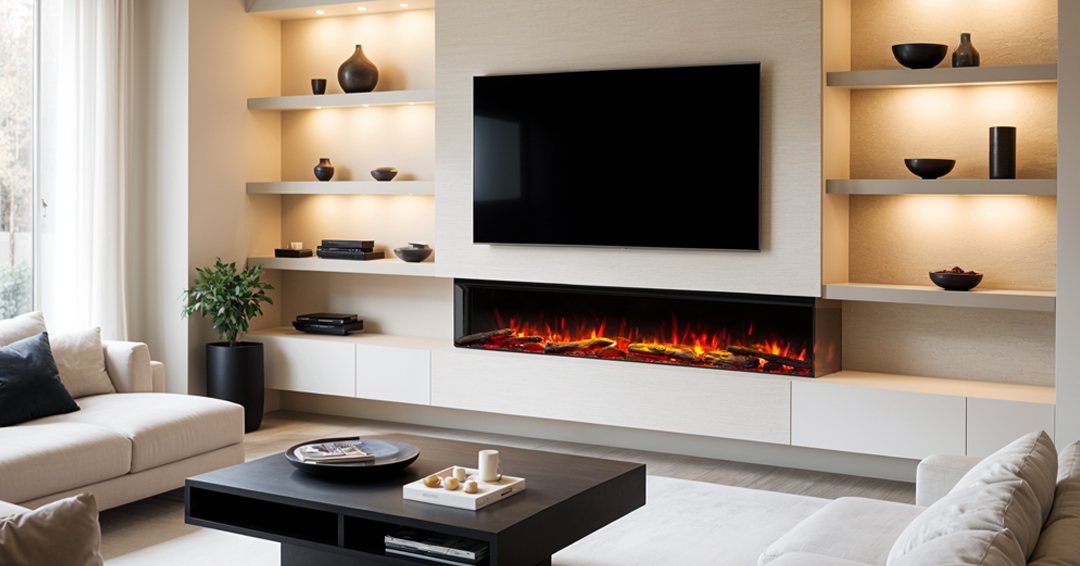Building Around Gas Fireplace Wall