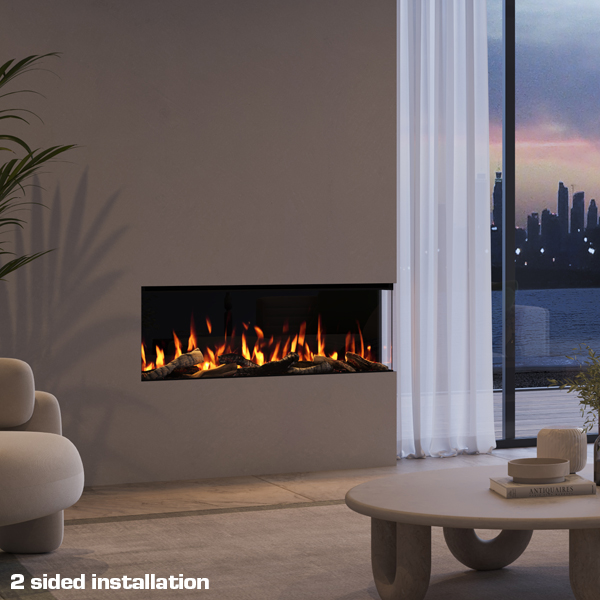 British Fires New Forest 1200 Electric Fire | Flames.co.uk
