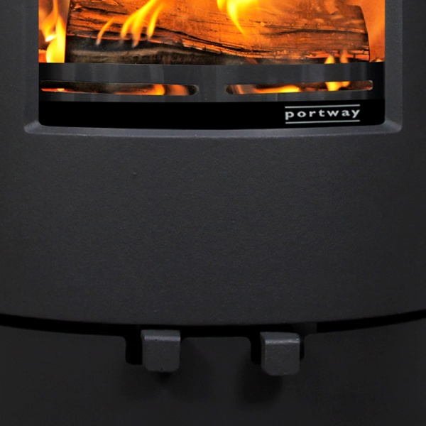 Portway PB1000 Low Base Multi-Fuel Stove | Flames.co.uk