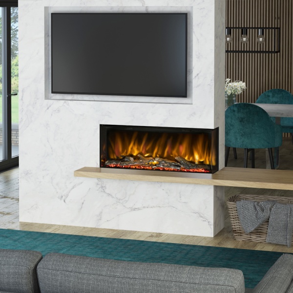 Elgin & Hall Pryzm Arteon 1000 3SL Electric Fire | Flames.co.uk