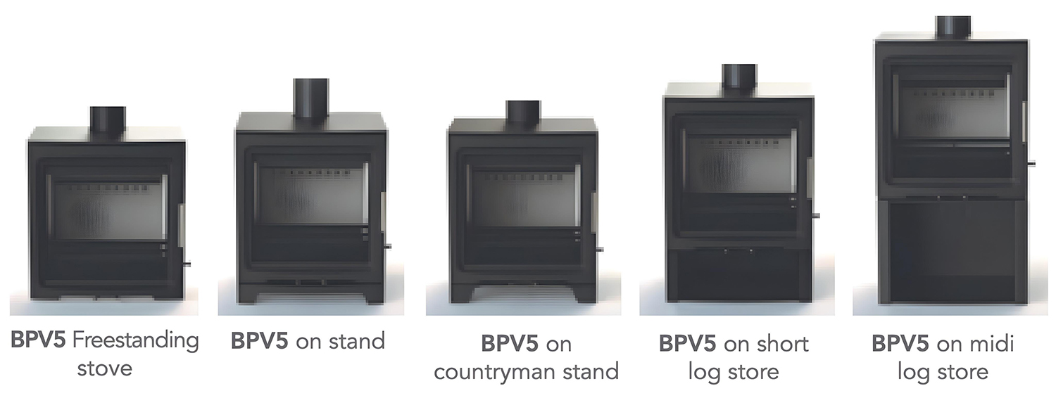Purevision BPV5 5kW Multi-Fuel Stove | Flames.co.uk