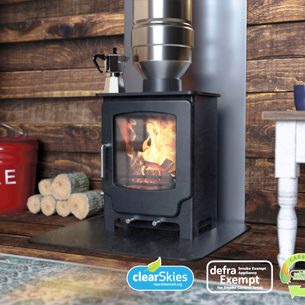 Saltfire Scout Multi-Fuel Stove | Flames.co.uk