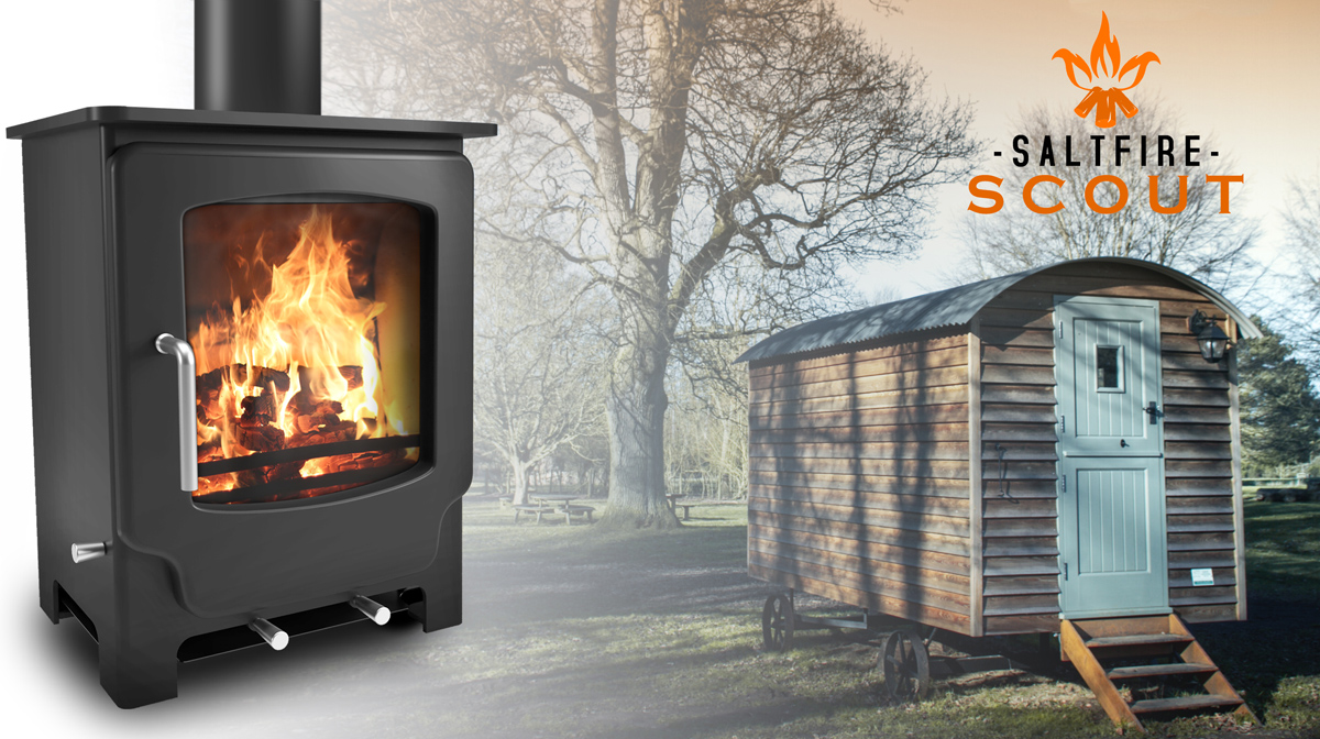 Saltfire Scout Multi-Fuel Stove | Flames.co.uk