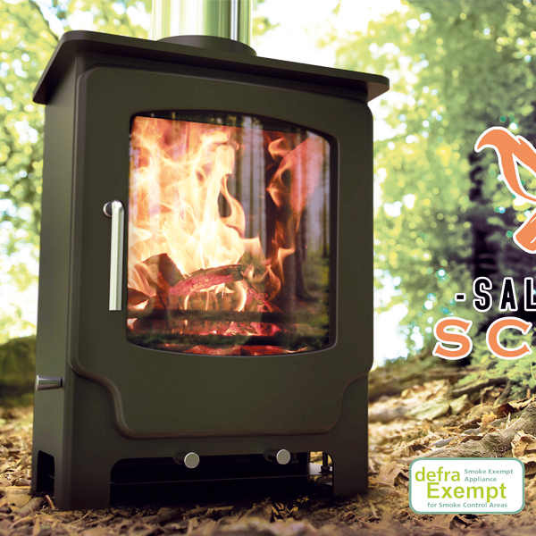 Saltfire Scout Multi-Fuel Stove | Flames.co.uk