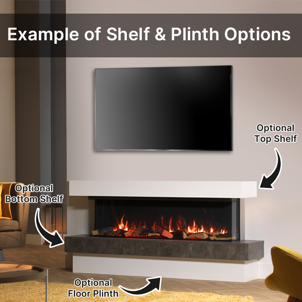 Vision E-Line Solus iX15 Electric Fire | Flames.co.uk