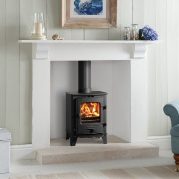 Stovax County 5 Wide Eco Multi-Fuel Stove | Flames.co.uk