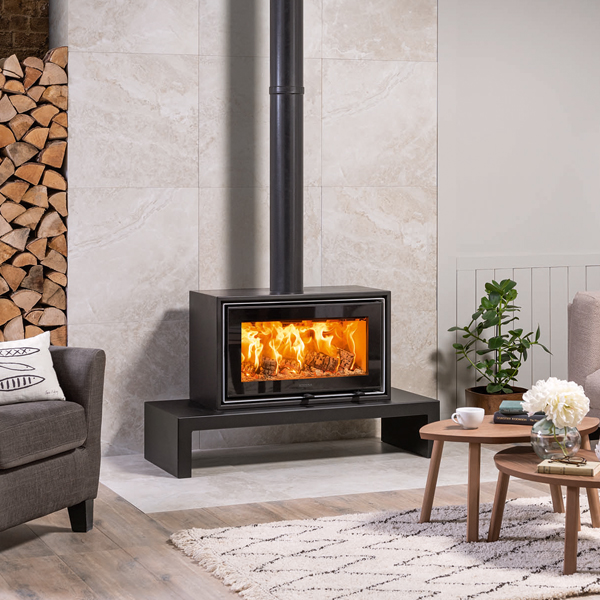 Stovax Studio 1 Inset Wood Burning Cassette Fire | Flames.co.uk