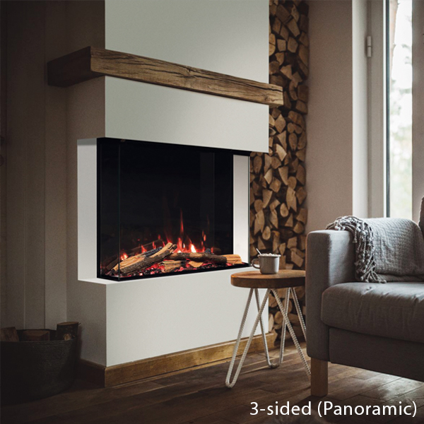 Vision E-Line Solus VS75 Electric Fire | Flames.co.uk