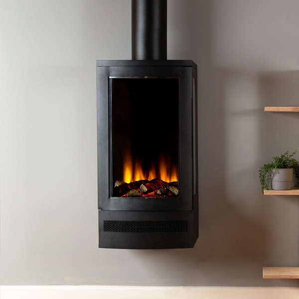 British Fires Hinton Cast Iron Electric Stove | Flames.co.uk
