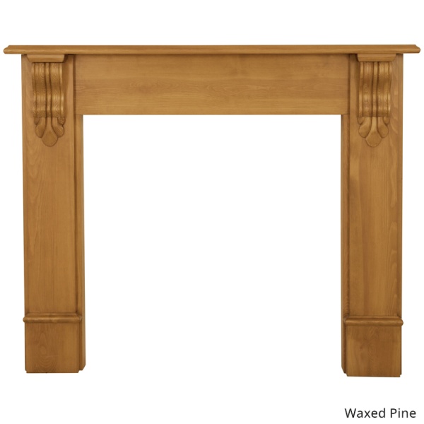 Wood Fireplaces | Timber Surrounds & Mantels | Flames.co.uk