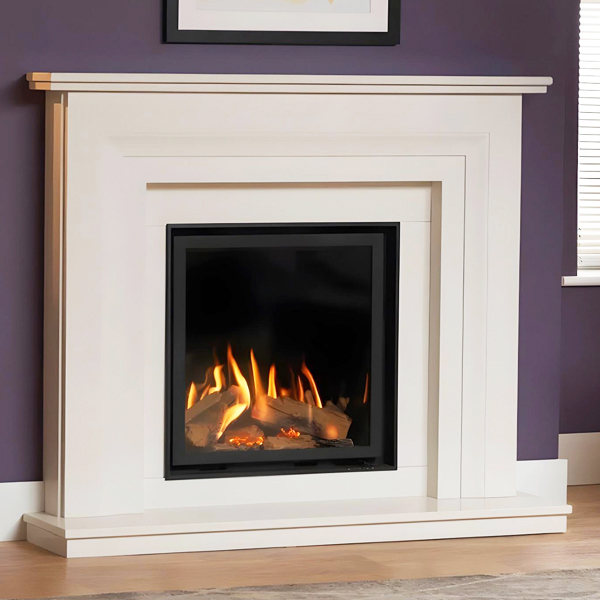Wildfire Ravel 600 Amalfi Marble Gas Fire Suite | Flames.co.uk