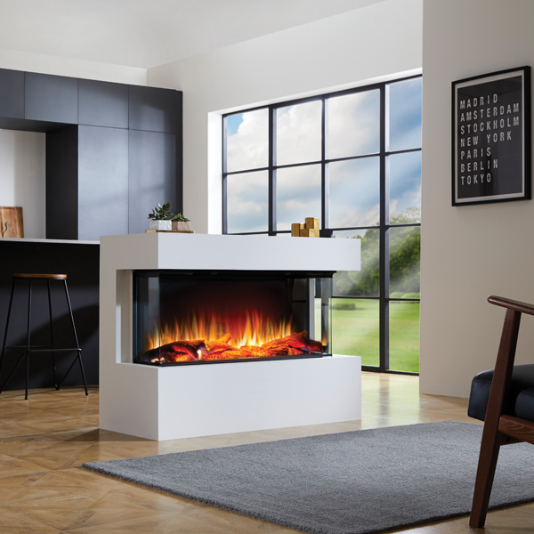Charlton & Jenrick Opulus 16" Electric Fire | Flames.co.uk