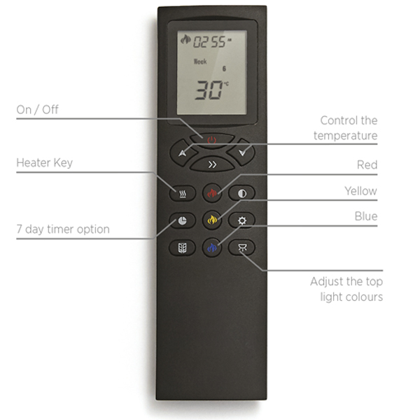 AGA Rayburn Stratus 100 Extra Tall Electric Fireplace Suite | Flames.co.uk