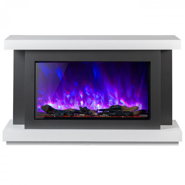 AGA Rayburn Stratus 125 Extra Tall Electric Fireplace Suite | Flames.co.uk