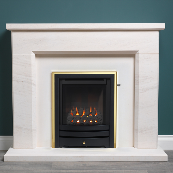 Adore High Efficiency Slimline Convector Glass Fronted Gas Fire ...