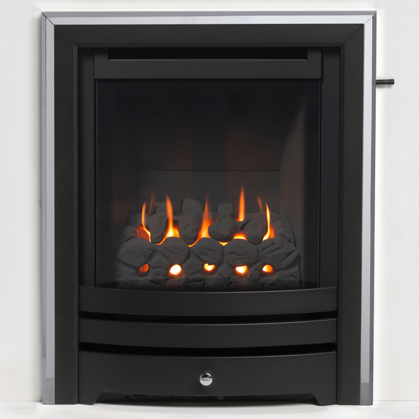 Adore High Efficiency Slimline Convector Glass Fronted Gas Fire ...